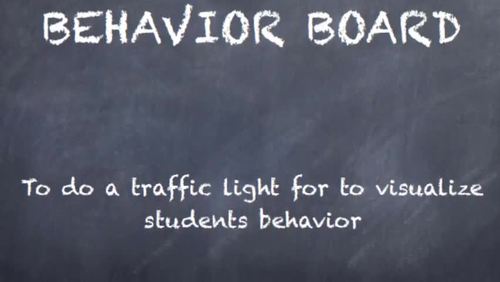 Behavior traffic light chart blue-gree-yellow-red by Bilingual teacher ...