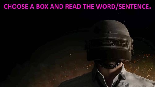 PUBG Reading Game - Battle Royale by Teacher Kam's Resources | TpT