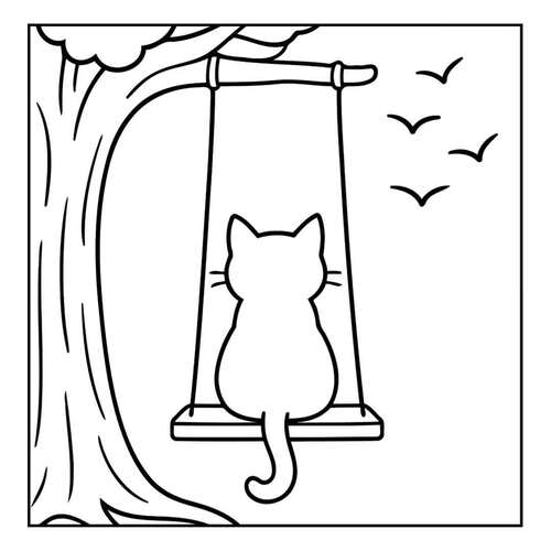 Whisker Adventures – 45 Cute Cat Coloring Pages in Everyday Fun | TPT