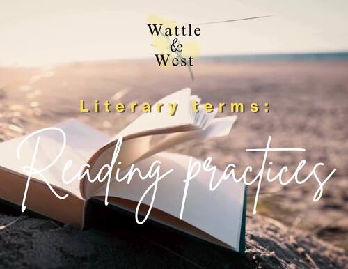 Literature reading practices by Wattle and West | TPT