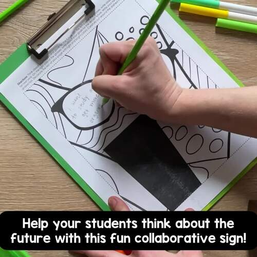 Goal Setting Collaborative Poster Activity for Bulletin Board Future So ...