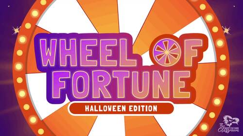 EASY Halloween Wheel of Fortune! - NO PREP PowerPoint Game | TPT