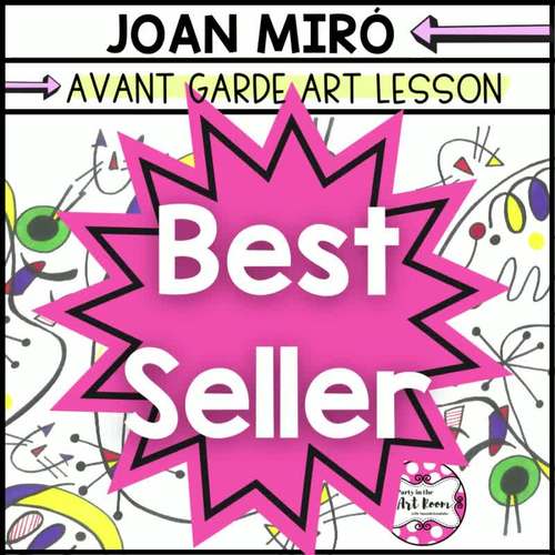 Joan Miro Art Project & Writing Prompts |Art History Lesson | Art Sub Plans
