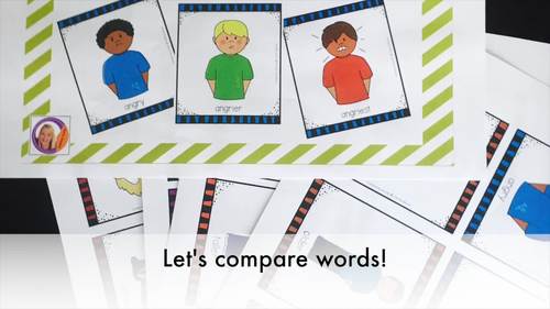 Vocabulary & Grammar: Comparing Words by Katrina Bevan | TpT