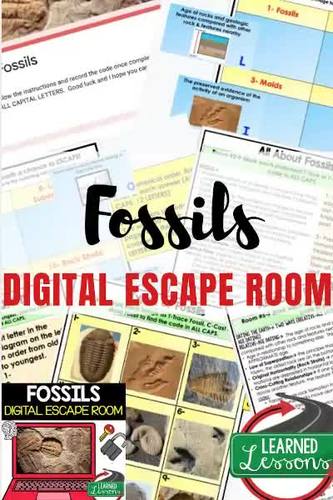 Earth Science Digital Escape Room Bundle, Earth Science Activity