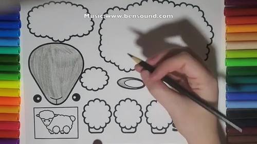 Cut and Paste a Sheep Fine Motor Scissor Skills Paper Craft Farm ...