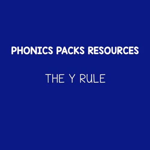 Y Rule Phonics Activities for Orton-Gillingham Lessons | TPT