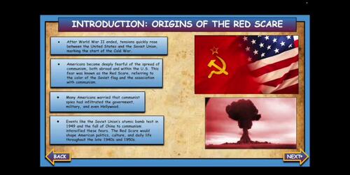 Joseph Mccarthy and The Red Scare. L79 Bundle.Poxwerpoint. Worksheets ...