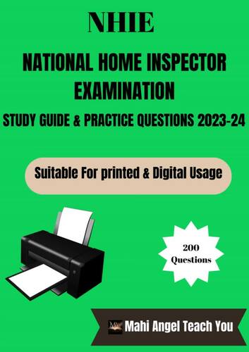 NHIE National Home inspector Exam Study Guide by mahiangel-teach-you