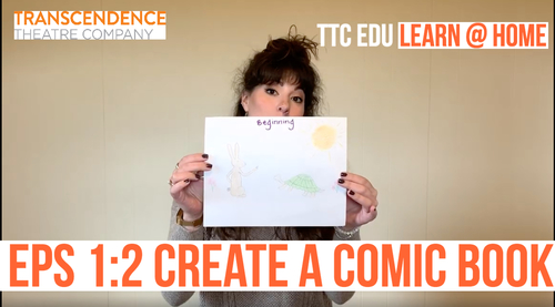 "Create a Comic Book" Grades 1-3 | EPS 1:2 by Transcendence Theatre Co ...