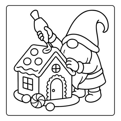 Gnome Through the Seasons Coloring Pages | 60 Seasonal Gnome Printable ...