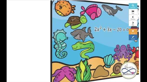 Solving Quadratic Equations Using the Quadratic Formula Digital ...