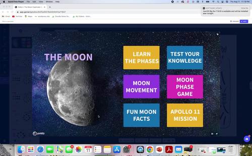 Moon Phases Activity | Genially Interactive | Digital Resource | TPT
