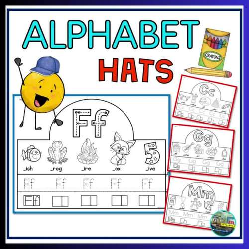 Alphabet HATS/ Letter Recognition /Letter of the Week by ESL Classroom