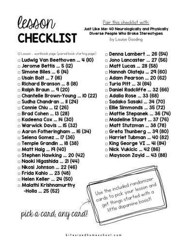 "Just Like Me" Companion Workbook by Bite Sized Homeschool | TPT