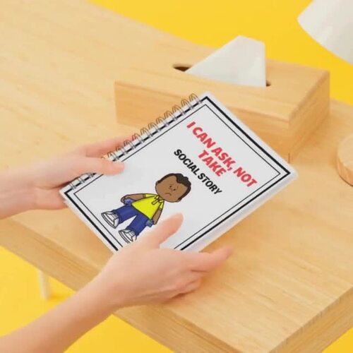 Stealing Social Story Honesty Impulse Control Poster & Reflection Sheet ...