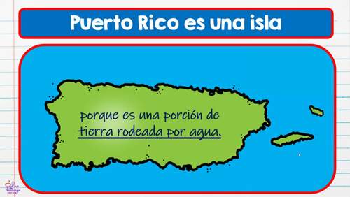 Puerto Rico, mi tesoro/Puerto Rico Spanish Power Point) | TPT