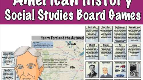 American History Board Games #2 - Henry Ford(20th Century) by History ...