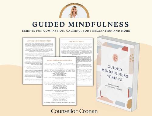 Mindfulness Bundle. Breathing Exercises, Affirmations, Anxiety. CBT ...