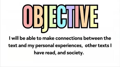 Making Connections- Digital Resources by Love and Literacy Lane | TPT