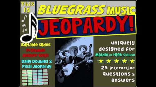 POP MUSIC JEOPARDY! Text and Visual Clues About the Genre (8-of-20)