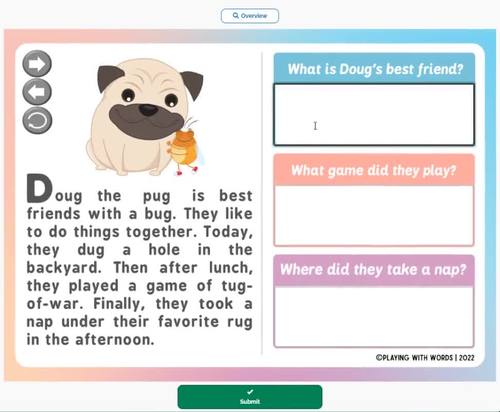 4 Events Sequencing Short Stories for Story Retelling- BOOM CARDS™