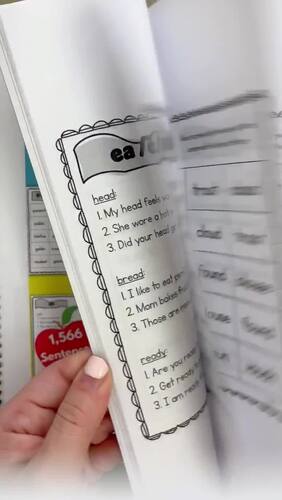 Reading Fluency Grids and Phonics Sentences to Read by Orton Gillingham ...