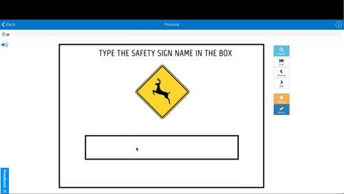 Community Safety Signs Spell Traffic Sign Name Life Skills Boom Cards™