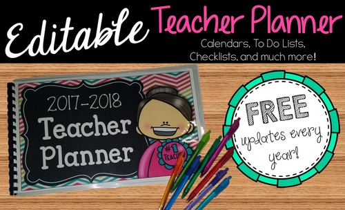 Teacher Calendar & Planner - What's included? | TPT