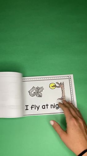 Bats Emergent Readers printable booklets and Bat lifecycle Poster