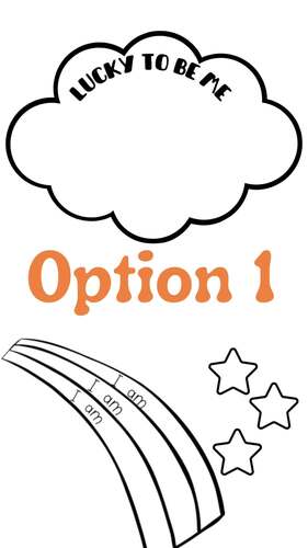 Lucky To Be Me Craft by Julez and Jaz | TPT