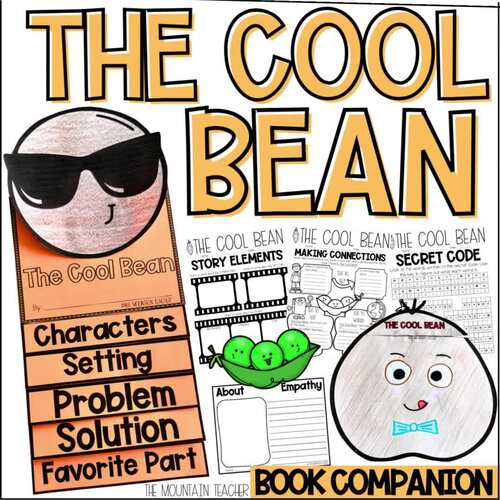 The Cool Bean Read Aloud Activities for Character Building with Food Theme