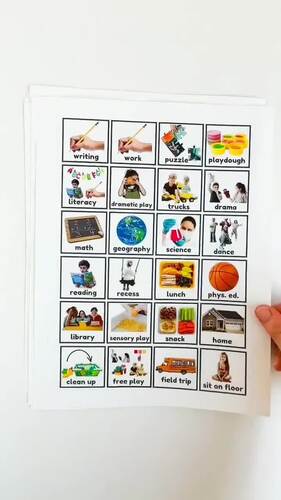 FIRST THEN BOARD & TOKEN BOARD, VISUAL AIDS, VISUAL SCHEDULE, AUTISM ...
