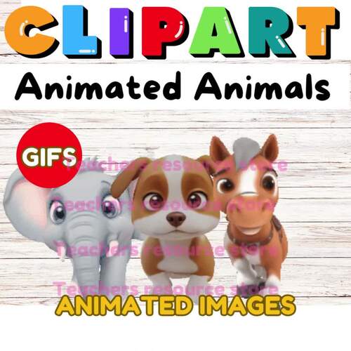 Superhero kids clipart bundle animated gifs Digital Resource | TPT