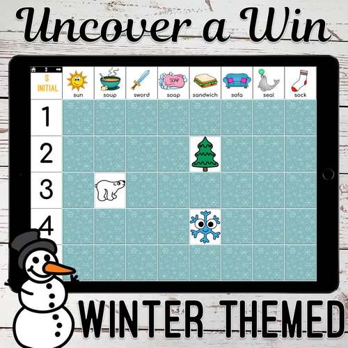 No Print Uncover a Win Articulation Speech PowerPoint Games | TpT