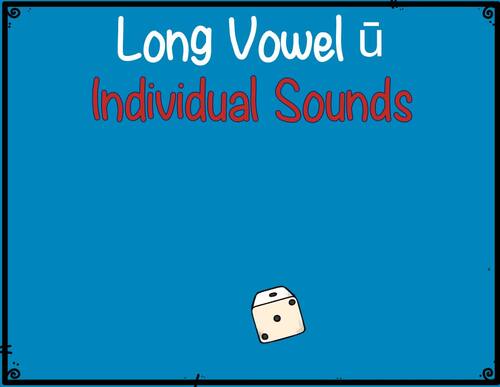 Long Vowel ū Roll It & Read It Words & Sentences Game Cards | TPT