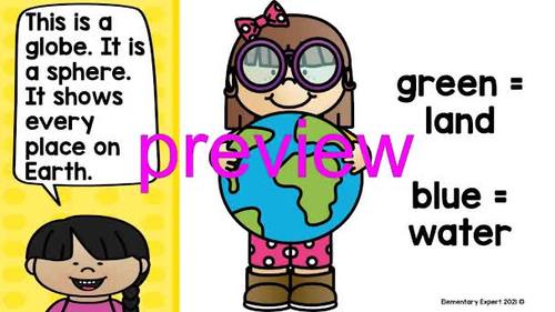 Grades 1-2 Map Skills Campground Theme by Elementary Expert | TpT