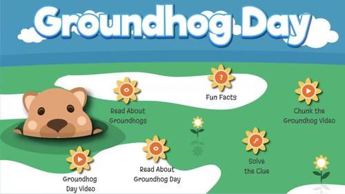 Groundhog Day Mini Digital Escape Reading Comprehension | TpT