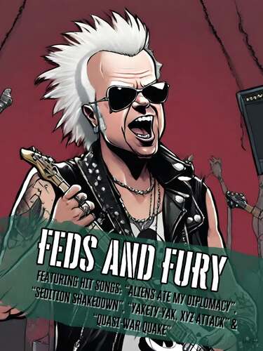 George Washington American History Goes Punk Classroom Poster Decor