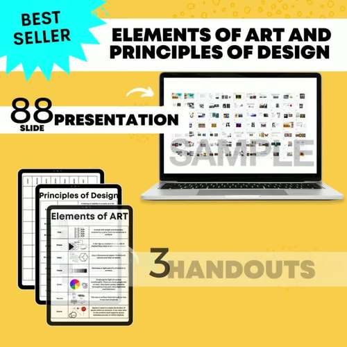 Elements of Art & Principles of Design- PP, handouts- Lesson 1 High ...