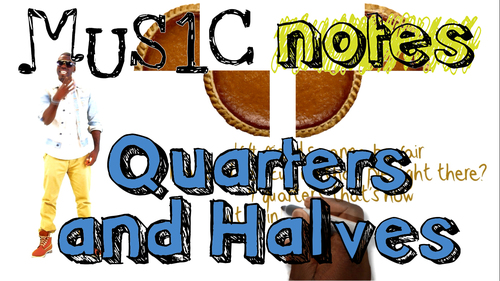 Quarters and Halves Song by Music Notes | TPT