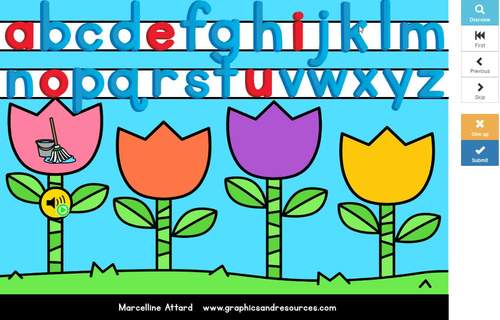 BUILDING CVC WORD WORK SPRING BOOM CARDS DISTANCE LEARNING KINDERGARTEN ...