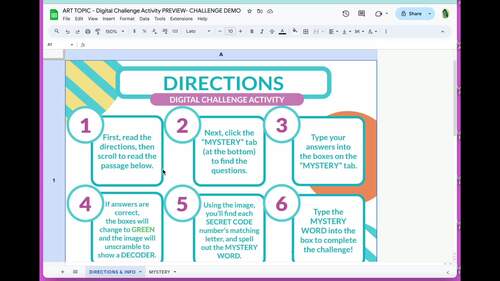 ART MOVEMENTS IN ART HISTORY - DIGITAL CHALLENGE - DIGITAL ACTIVITY BUNDLE