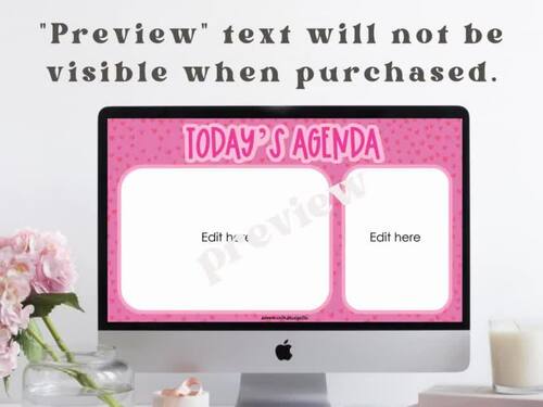 Valentine's Day Slide Templates With Timers Editable by Bloom With ...
