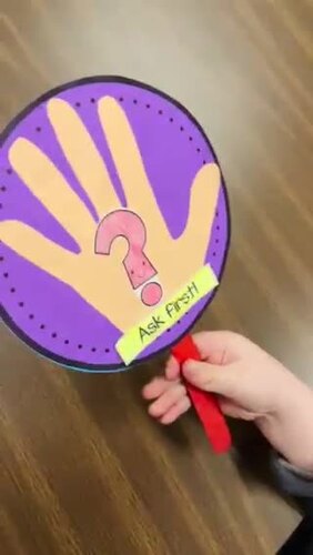 Touching Is Not Always Ok- Social Story by Diana T Sylvander | TPT