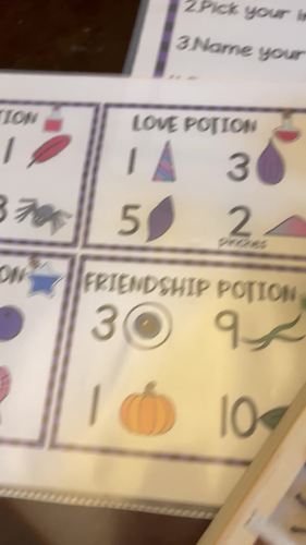 Halloween Potion Station Dramatic Play for Pretend Play and Writing