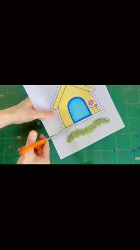 Easter Bunny & Spring House Craft I Bunny Mindful Coloring IActivities ...