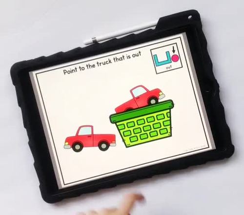 No Print Basic Concepts Task Cards: Bundle 1 by The Type B SLP | TpT