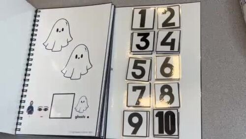 Halloween Counting Adapted Book / Halloween Adaptive Book by Lagniappe ...