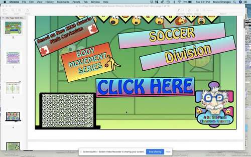 Math Moji Digital: Division Soccer 2-Game Bundle! (Google Slides)